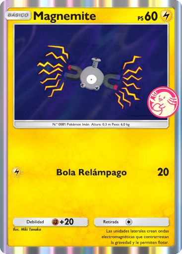 Magnemite (Genes Formidables TCG Pocket) - WikiDex, la enciclopedia Pokémon