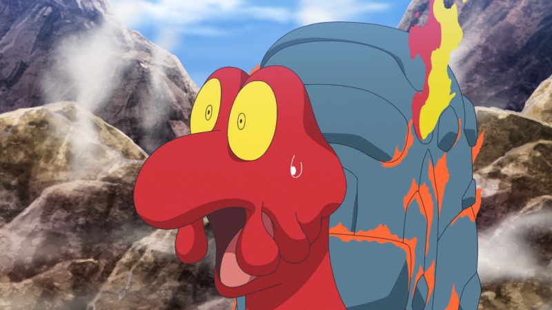 Archivo:EP1306 Magcargo.png - WikiDex, la enciclopedia Pokémon