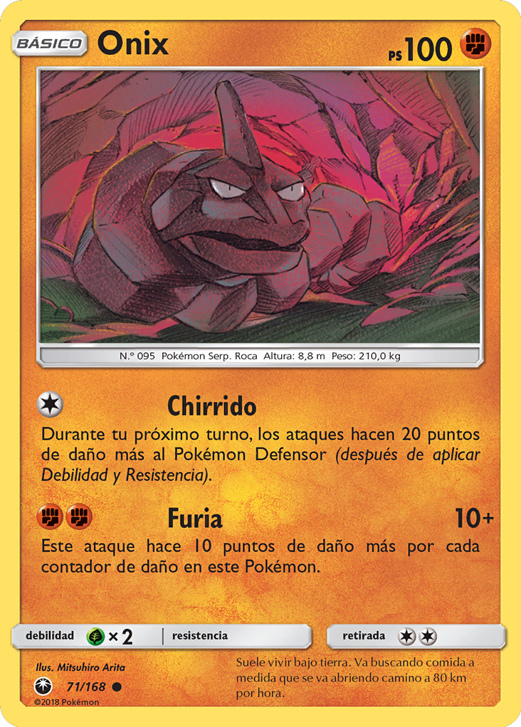 Onix (Tormenta Celestial TCG) - WikiDex, la enciclopedia Pokémon