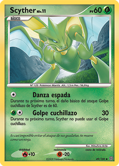 Scyther (Frente Tormentoso TCG) - WikiDex, la enciclopedia Pokémon