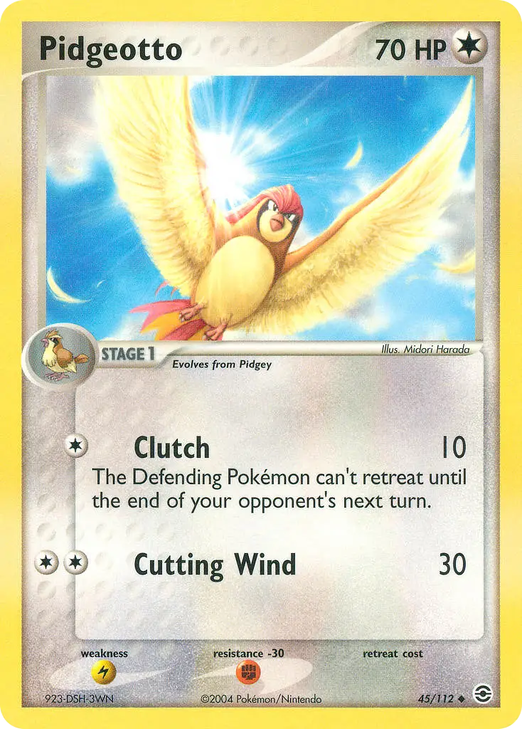 Pidgeotto (FireRed & LeafGreen TCG) - WikiDex, la enciclopedia Pokémon