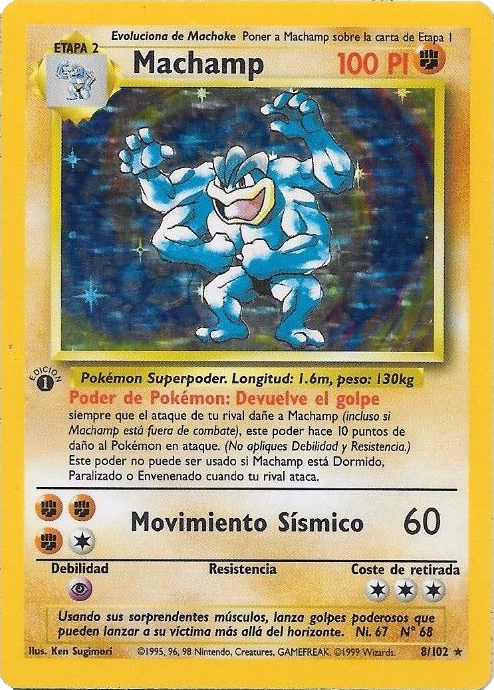 Machamp (Base Set TCG) - WikiDex, la enciclopedia Pokémon