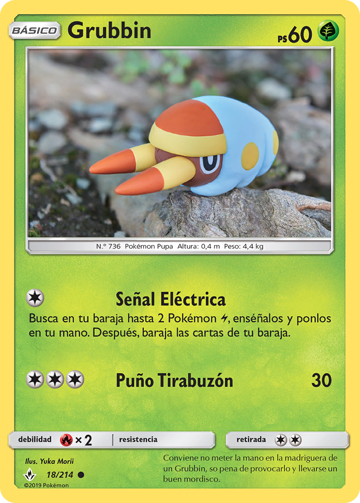 Grubbin (Vínculos Indestructibles TCG) - WikiDex, la enciclopedia Pokémon