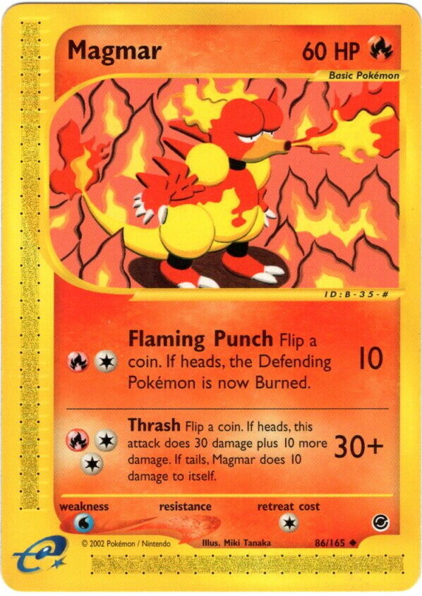Magmar (Expedition Base Set TCG) - WikiDex, la enciclopedia Pokémon