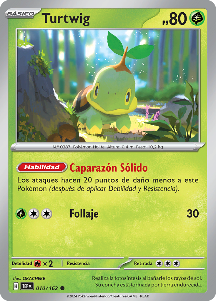 Turtwig (Fuerzas Temporales TCG) - WikiDex, la enciclopedia Pokémon