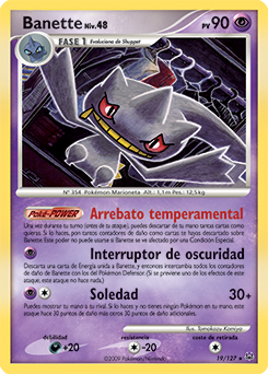 Banette (Platino TCG) - WikiDex, la enciclopedia Pokémon