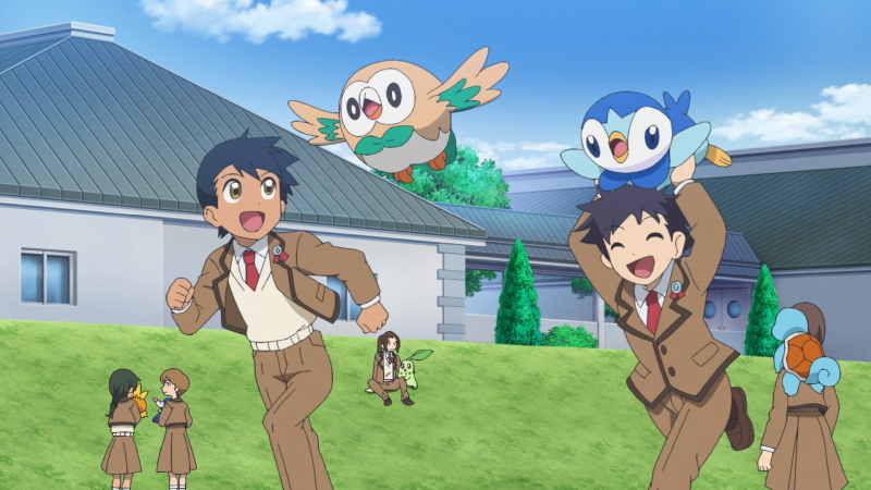 Archivo:EP1326 Torchic, Popplio, Rowlet, Chikorita, Piplup y Squirtle ...