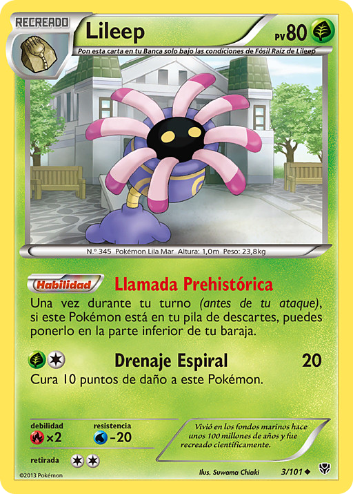 Lileep (Explosión Plasma TCG) - WikiDex, la enciclopedia Pokémon