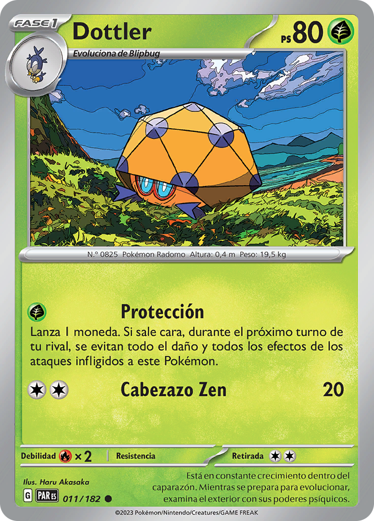 Dottler (Brecha Paradójica TCG) - WikiDex, la enciclopedia Pokémon