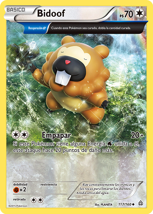 Bidoof (Duelos Primigenios 117 TCG) - WikiDex, la enciclopedia Pokémon