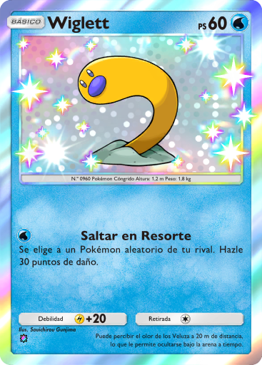 Wiglett (Festival Brillante TCG Pocket) - WikiDex, la enciclopedia Pokémon