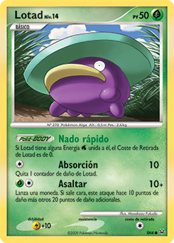 Lotad (Platino SH4 TCG) - WikiDex, la enciclopedia Pokémon