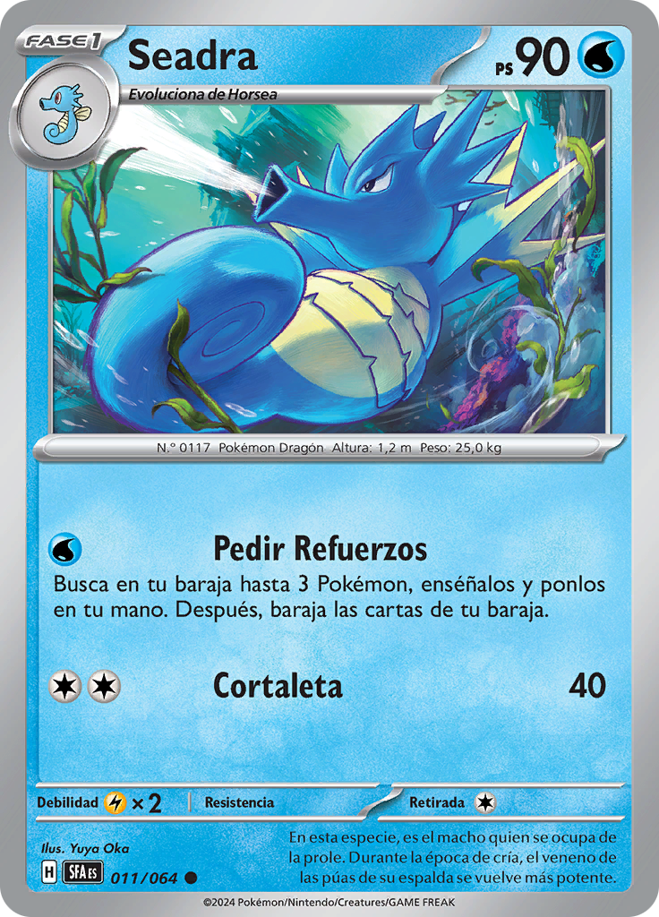 Seadra (Fábula Sombría TCG) - WikiDex, la enciclopedia Pokémon