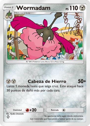 Wormadam (Pugna Espaciotemporal 115 TCG Pocket) - WikiDex, la ...