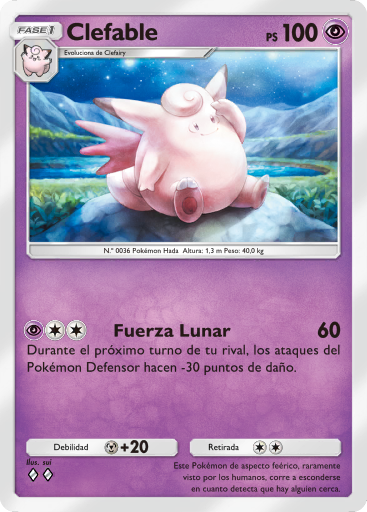Clefable (Luz Triunfal TCG Pocket) - WikiDex, la enciclopedia Pokémon