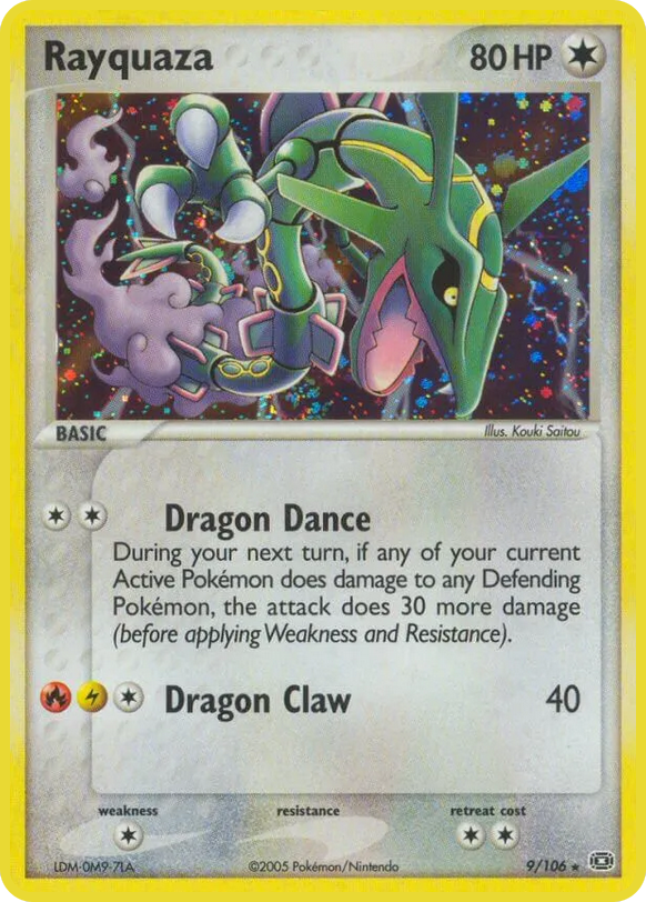 Rayquaza (Emerald TCG) - WikiDex, la enciclopedia Pokémon