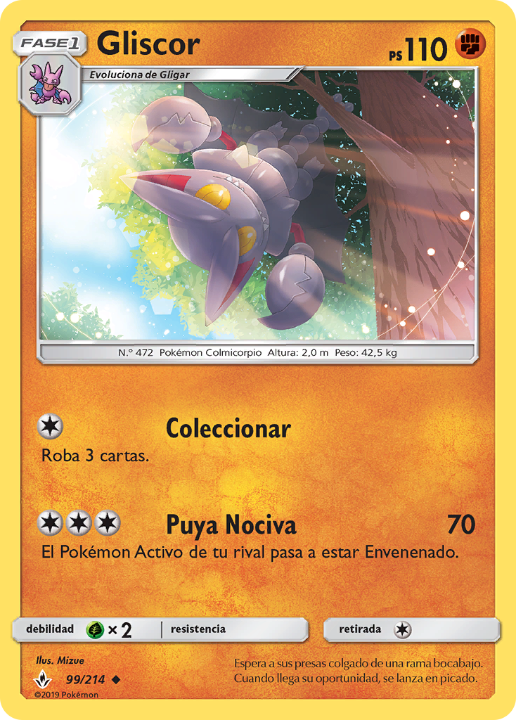 Gliscor (Vínculos Indestructibles TCG) - WikiDex, la enciclopedia Pokémon