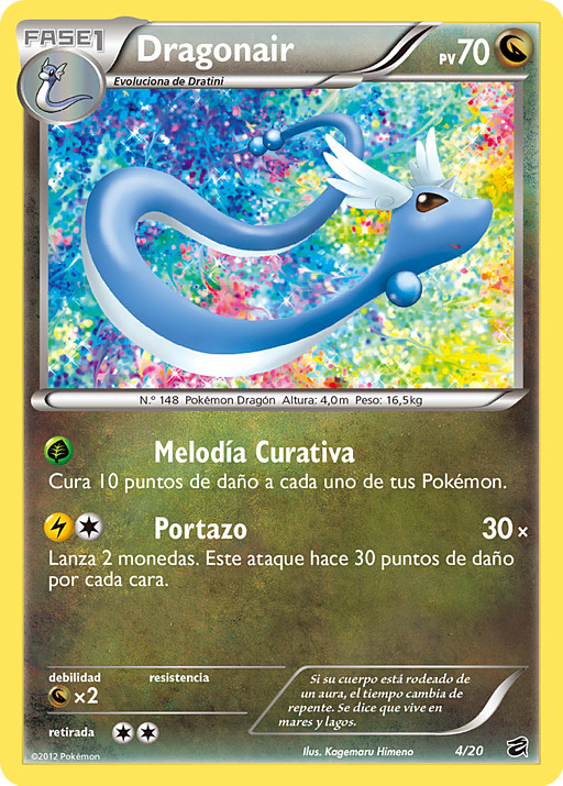 Dragonair (Tesoro de Dragones 4 TCG) - WikiDex, la enciclopedia Pokémon