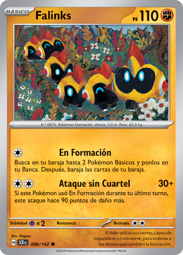 Falinks (Corona Astral TCG) - WikiDex, la enciclopedia Pokémon