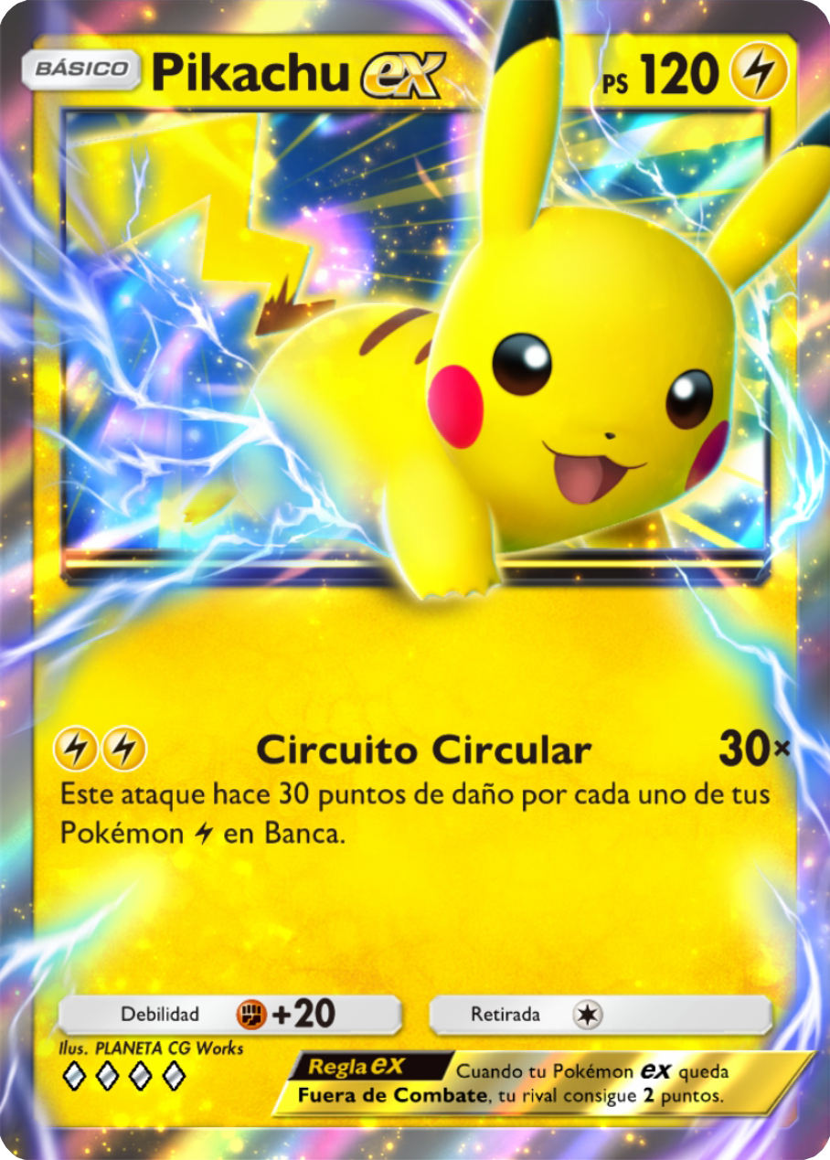 Pikachu ex (Genes Formidables TCG Pocket) - WikiDex, la enciclopedia ...