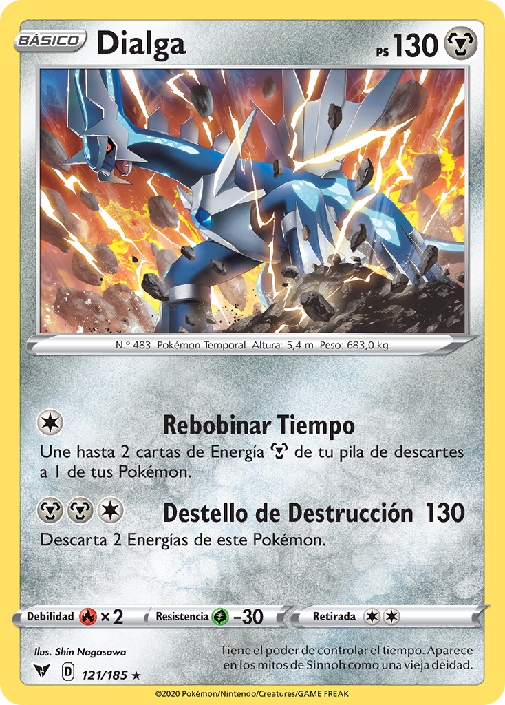 Dialga (Voltaje Vívido TCG) - WikiDex, la enciclopedia Pokémon