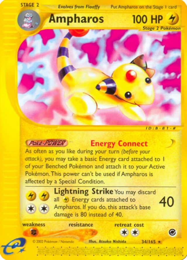 Ampharos (Expedition Base Set TCG) - WikiDex, la enciclopedia Pokémon