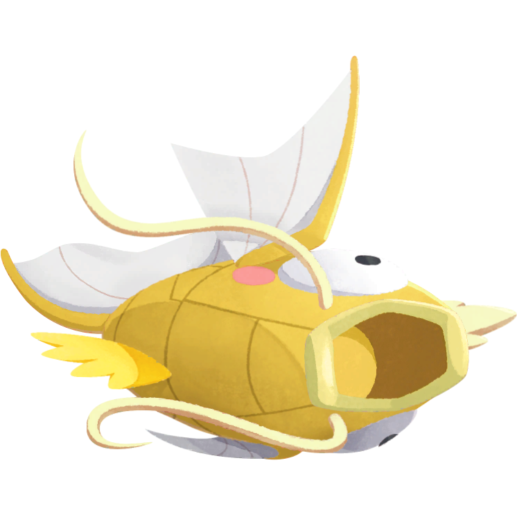 Archivo:Magikarp Café Mix variocolor.png - WikiDex, la enciclopedia Pokémon