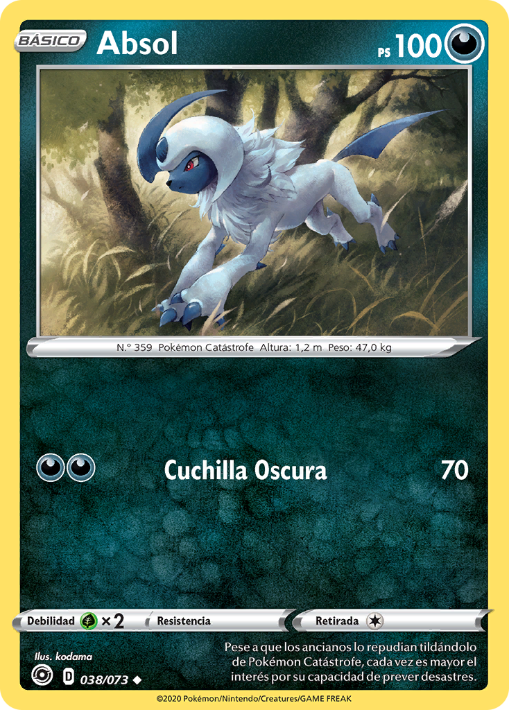 Absol (Camino de Campeones TCG) - WikiDex, la enciclopedia Pokémon