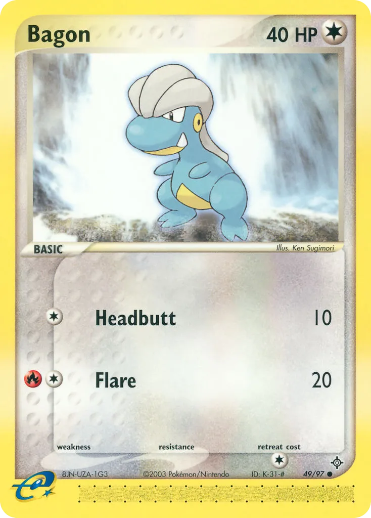 Bagon (Dragon 49 TCG) - WikiDex, la enciclopedia Pokémon
