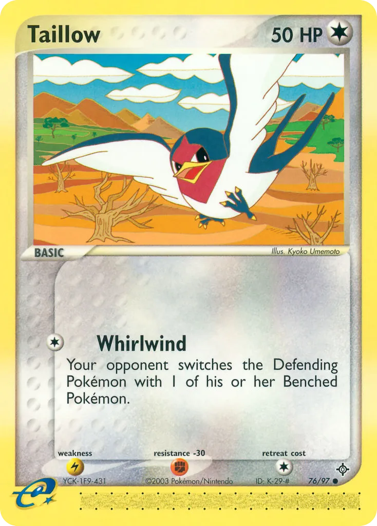 Taillow (Dragon TCG) - WikiDex, la enciclopedia Pokémon