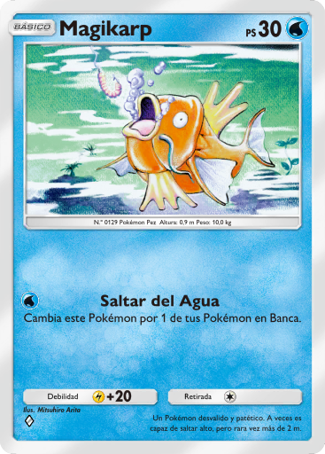 Magikarp (La Isla Singular TCG Pocket) - WikiDex, la enciclopedia Pokémon