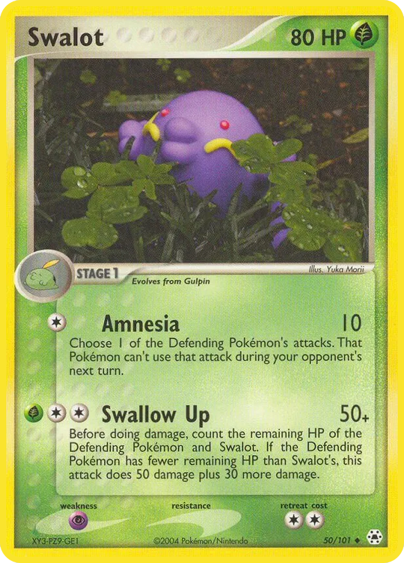 Swalot (Hidden Legends TCG) - WikiDex, la enciclopedia Pokémon