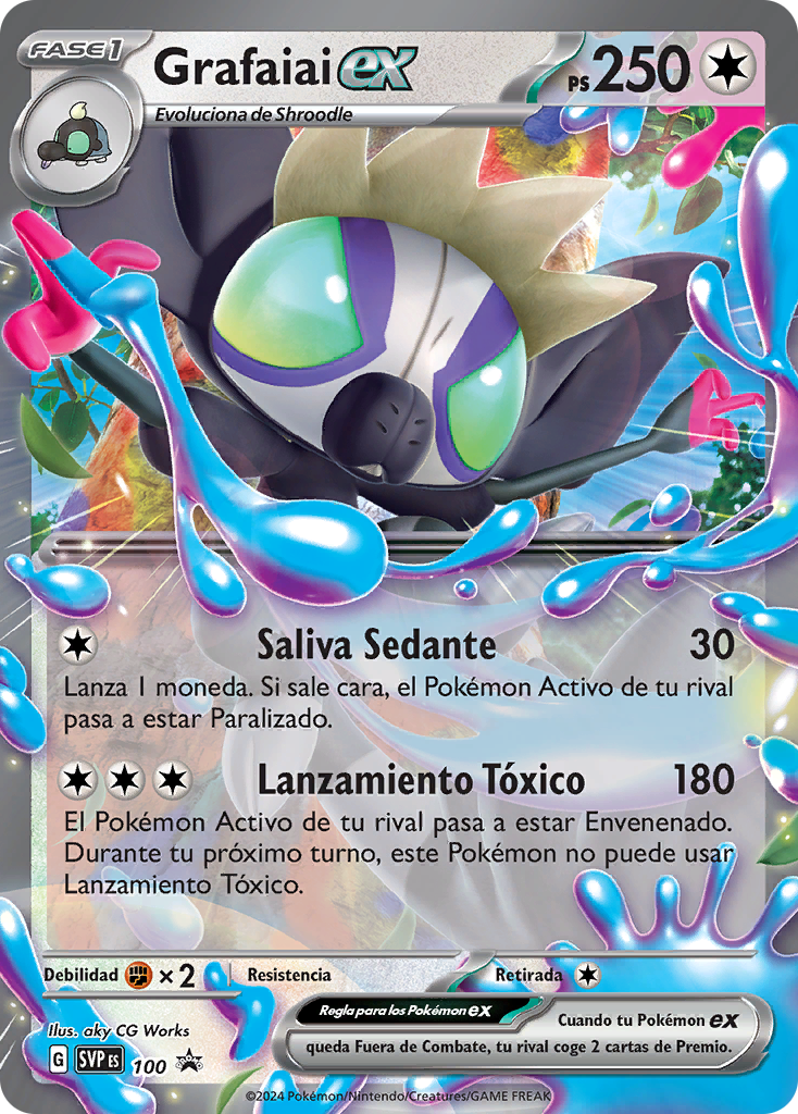 Grafaiai ex (SV Promo 100 TCG) - WikiDex, la enciclopedia Pokémon
