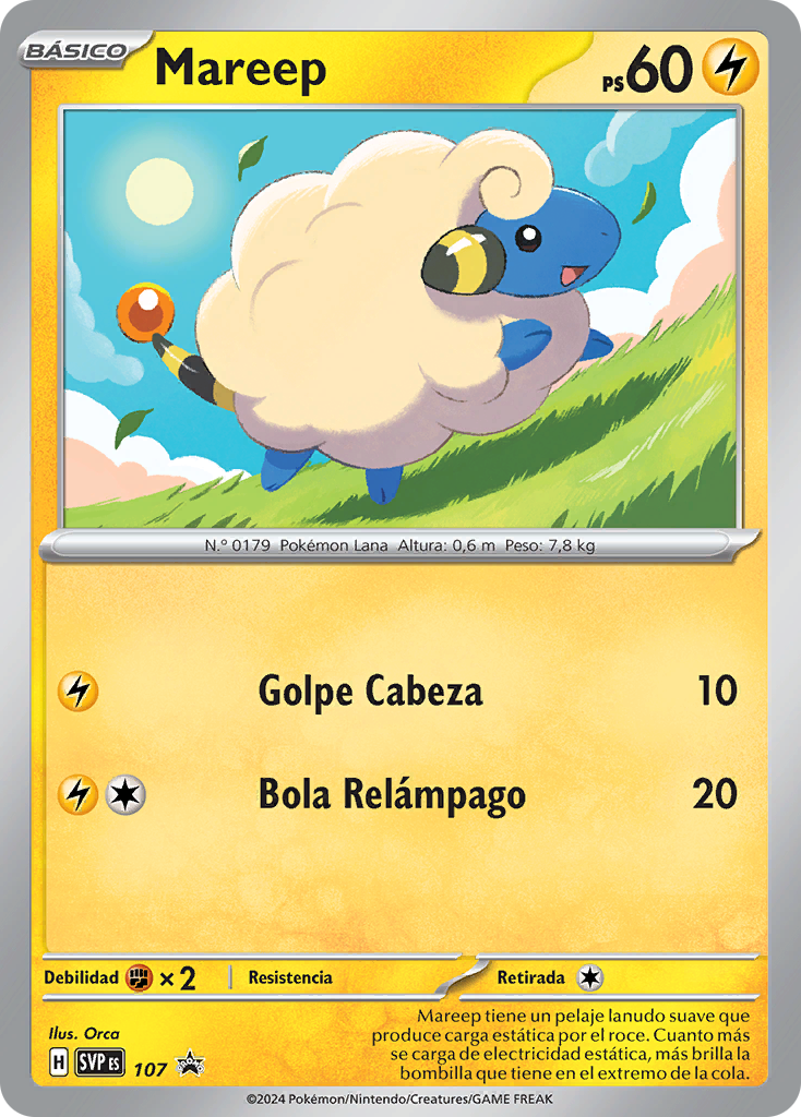 Mareep (SV Promo 107 TCG) - WikiDex, la enciclopedia Pokémon