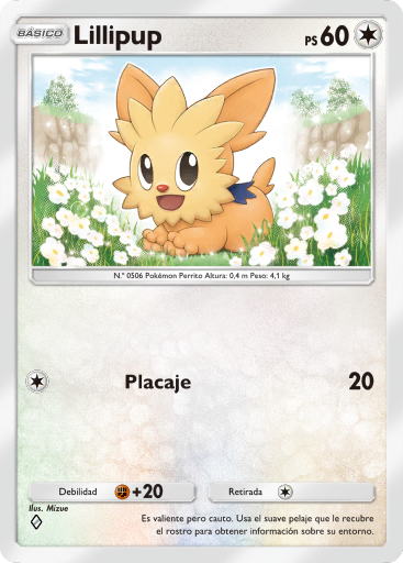 Lillipup (Crisis Dimensional TCG Pocket) - WikiDex, la enciclopedia Pokémon