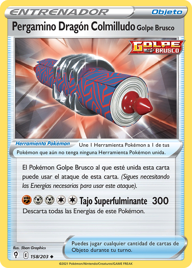 Pergamino Dragón Colmilludo Golpe Brusco (TCG) - WikiDex, la ...