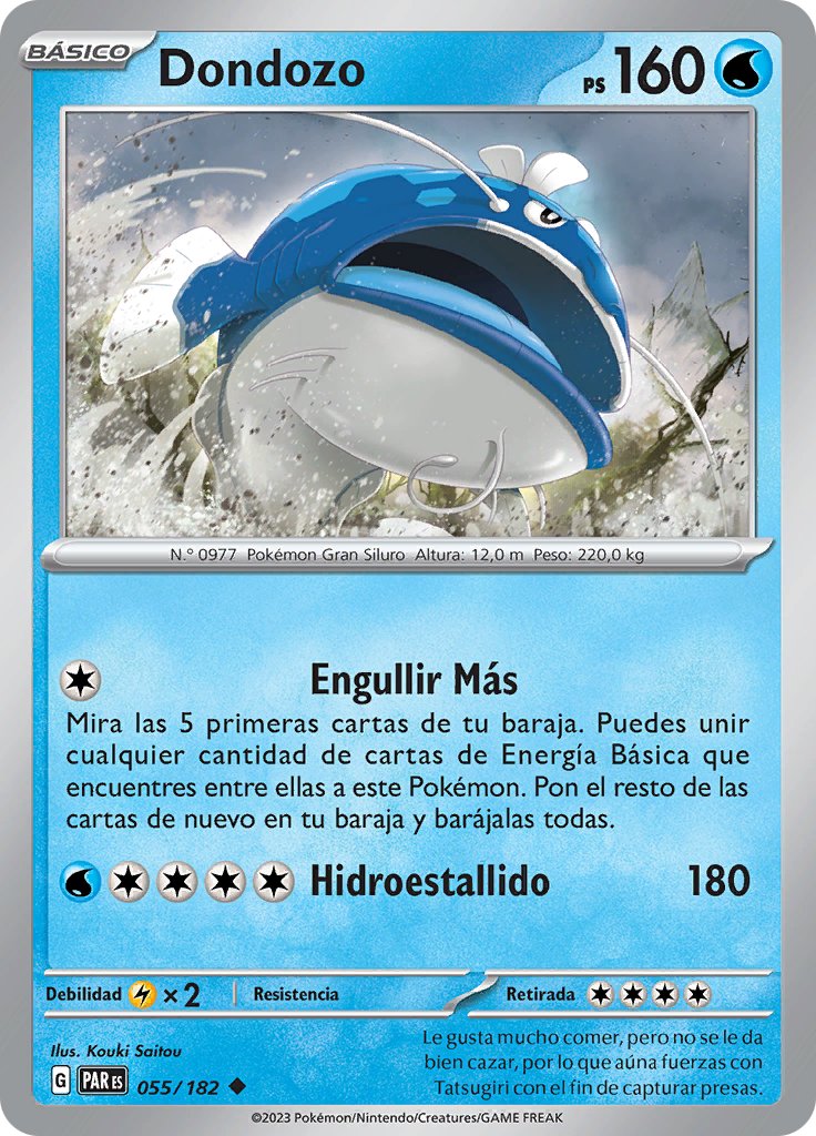 Dondozo (Brecha Paradójica TCG) - WikiDex, la enciclopedia Pokémon