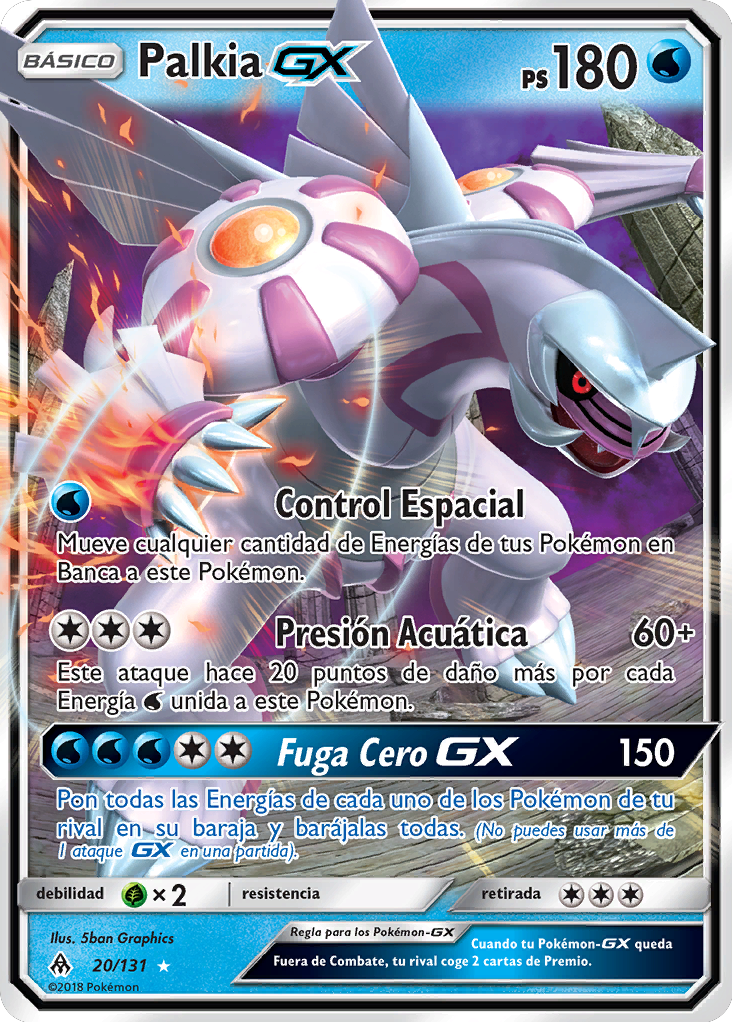 Palkia-GX (Luz Prohibida TCG) - WikiDex, la enciclopedia Pokémon