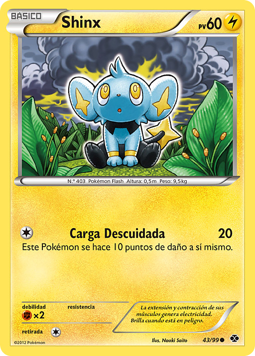Shinx (Próximos Destinos 43 TCG) - WikiDex, la enciclopedia Pokémon