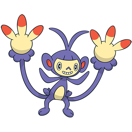 Archivo:Ambipom (dream world) 2.png - WikiDex, la enciclopedia Pokémon