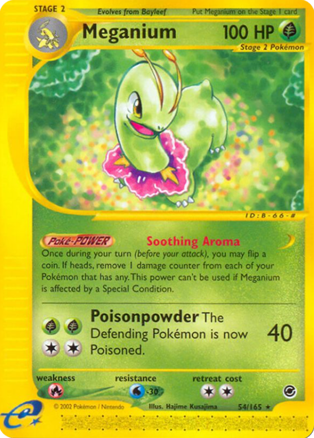 Meganium (Expedition Base Set 18 TCG) - WikiDex, la enciclopedia Pokémon