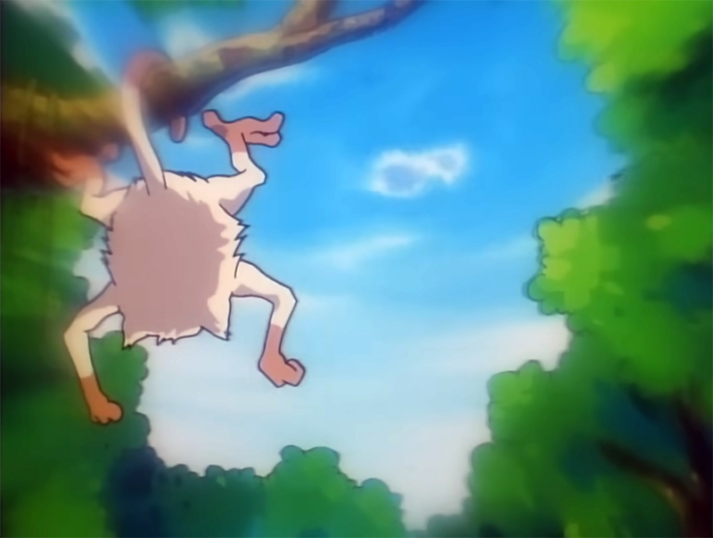 Archivo:EP034 Mankey (recuerdo).jpg - WikiDex, la enciclopedia Pokémon