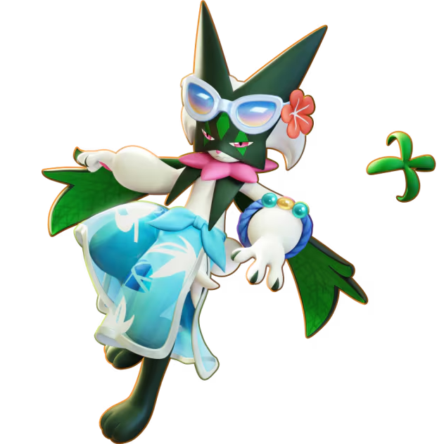 Archivo:Artwork Meowscarada Playero UNITE.png - WikiDex, la ...