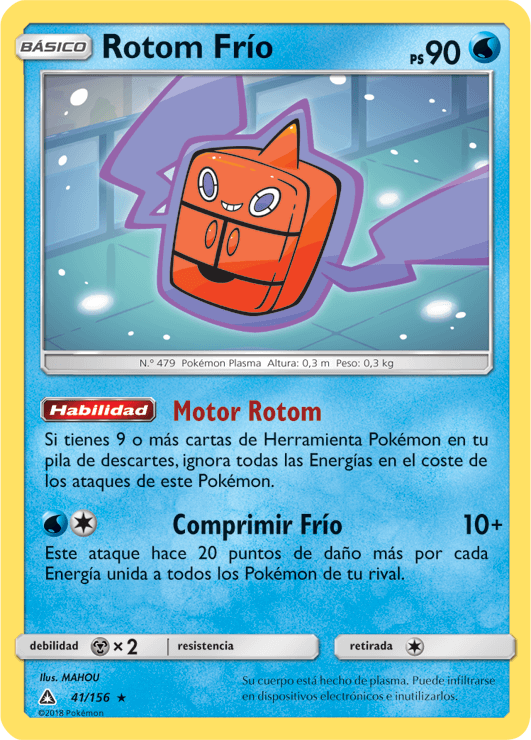Rotom Frío (Ultraprisma TCG) - WikiDex, la enciclopedia Pokémon