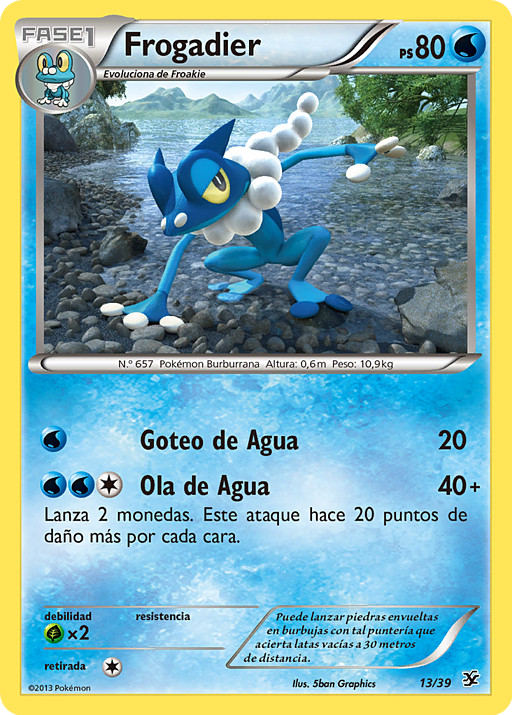 Frogadier (Bienvenidos a Kalos TCG) - WikiDex, la enciclopedia Pokémon