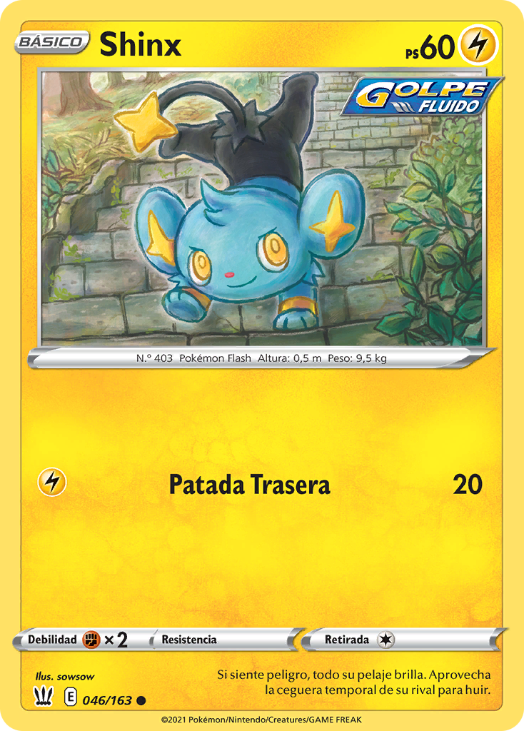 Shinx (Estilos de Combate TCG) - WikiDex, la enciclopedia Pokémon