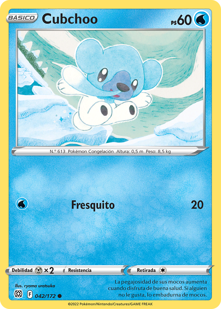 Cubchoo (Astros Brillantes TCG) - WikiDex, la enciclopedia Pokémon