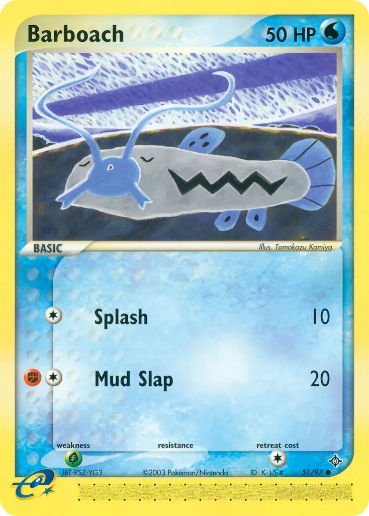 Barboach (Dragon TCG) - WikiDex, la enciclopedia Pokémon