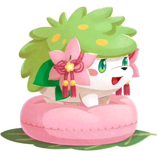 Archivo:Shaymin tierra Casa de Té Café Mix.png - WikiDex, la enciclopedia Pokémon