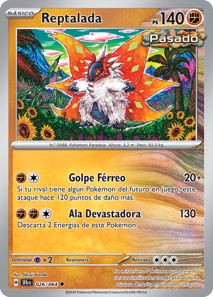 Reptalada (Fábula Sombría TCG) - WikiDex, la enciclopedia Pokémon